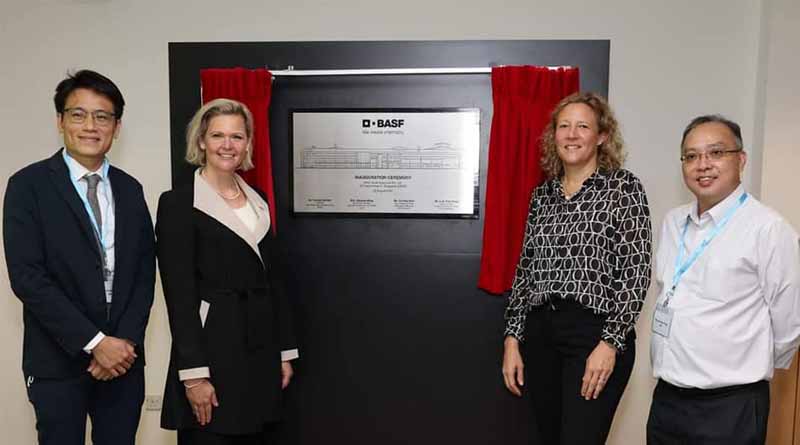 BASF inaugurates new production site in Singapore for APAC supply